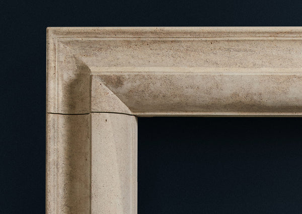 Straight Bolection Fireplace - Limestone - by After the Antique - UK